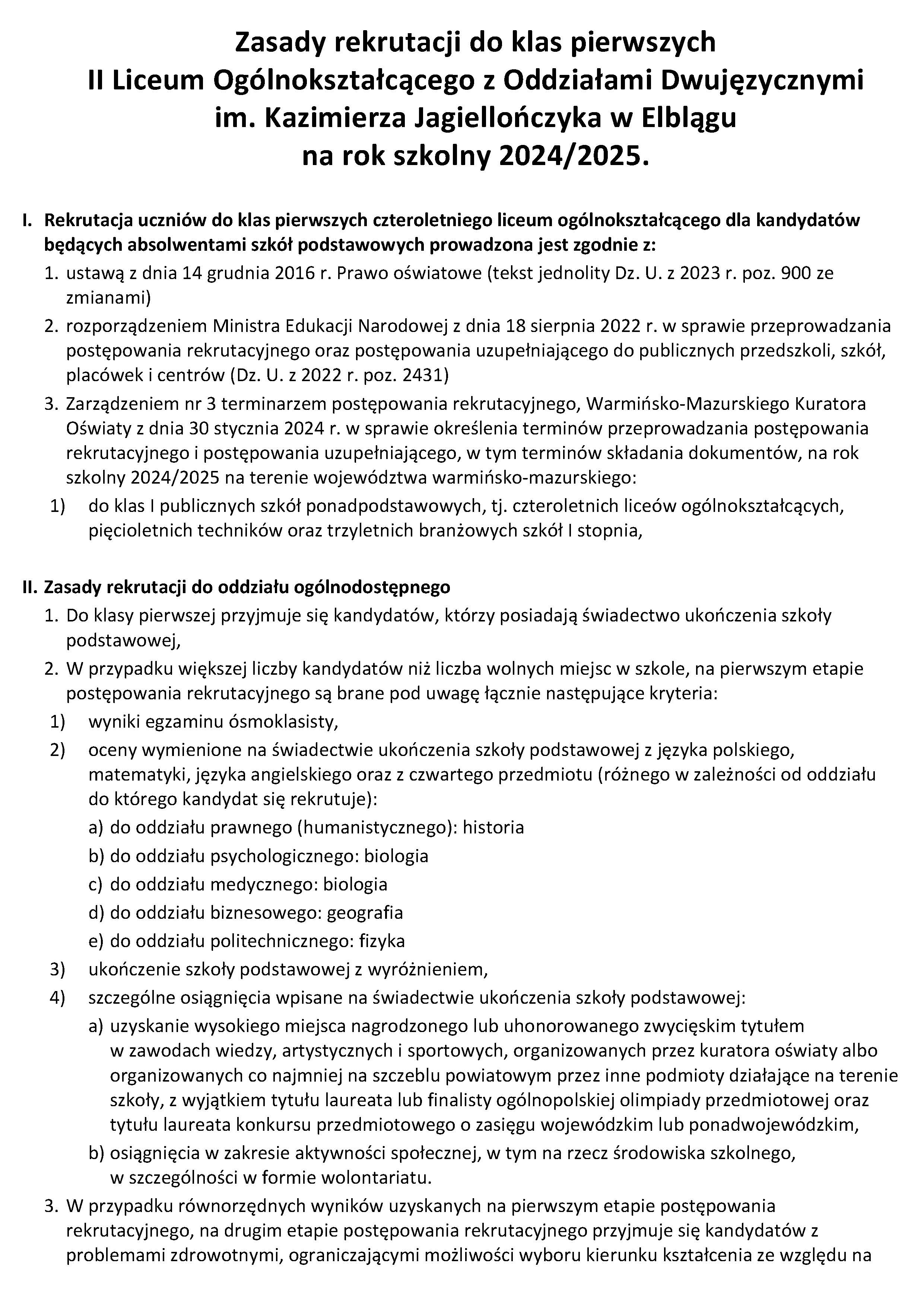II Liceum Ogólnokształcące z Oddziałami Dwujęzycznymi im. Kazimierza ... II Liceum Ogólnokształcące z Oddziałami Dwujęzycznymi im. Kazimierza ...